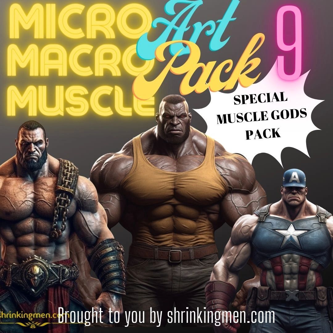 Micro Macro Muscle Art Pack 9 Muscle Gods Edition